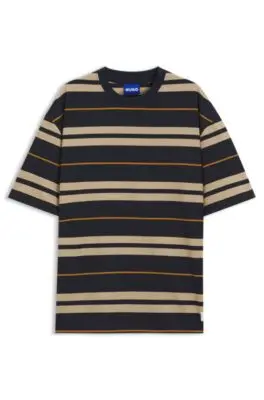 Hugo Loose-fit Striped T-shirt
