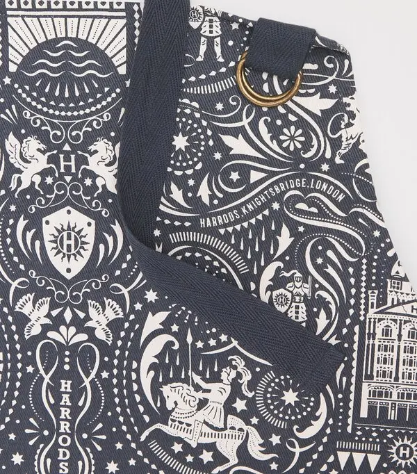 Harrods Knights Of Brompton Cotton Apron