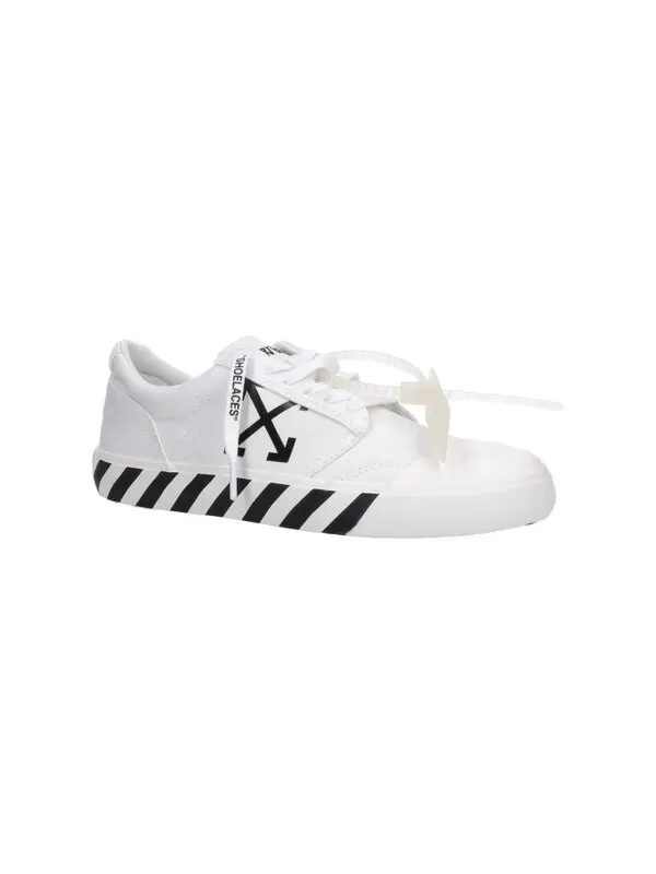Off-White Vulcanized Undercut Sneakers - White