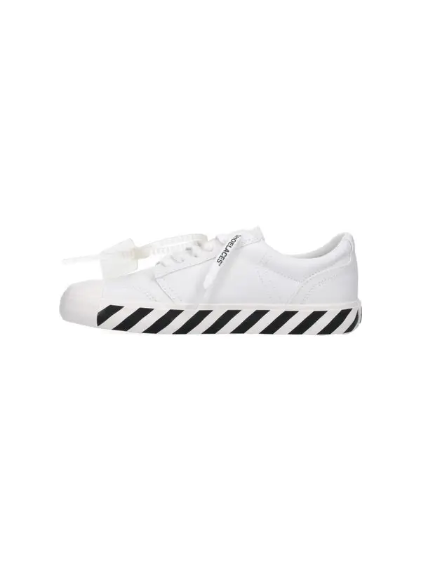 Off-White Vulcanized Undercut Sneakers - White