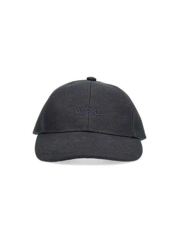A.p.c. Baseball Cap "charlie - Black