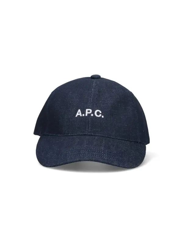 A.p.c. Charlie" Baseball Cap - Blue