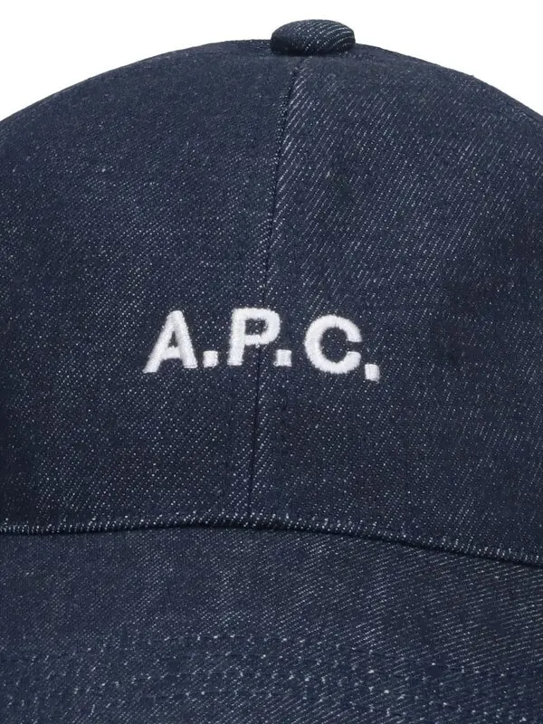 A.p.c. Charlie" Baseball Cap - Blue
