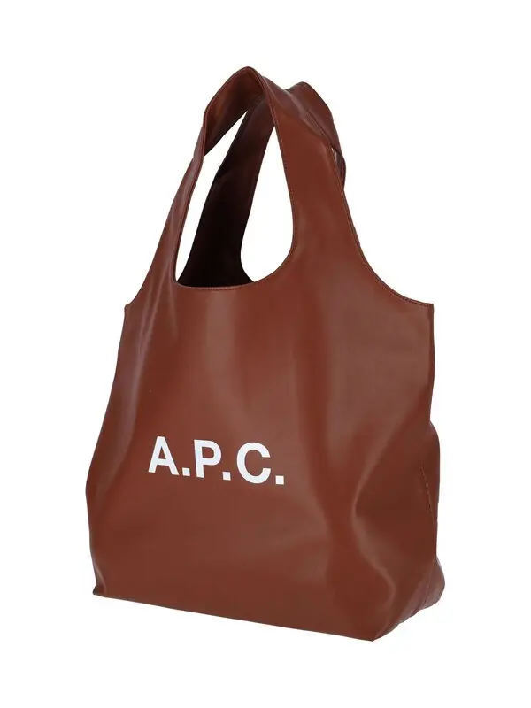 A.p.c. Ninon Tote Bag - Brown