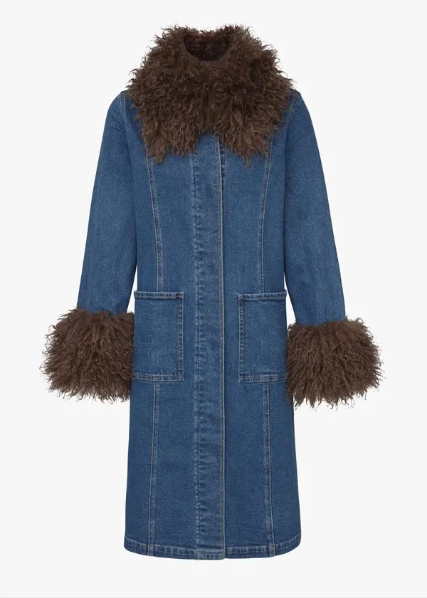 TT STUDIOS Penny Jacket With Fur Trim - Main St.