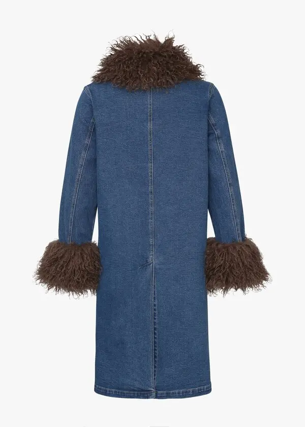 TT STUDIOS Penny Jacket With Fur Trim