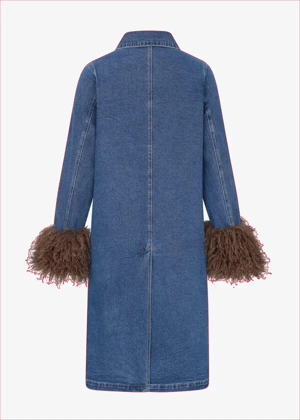 TT STUDIOS Penny Jacket With Fur Trim