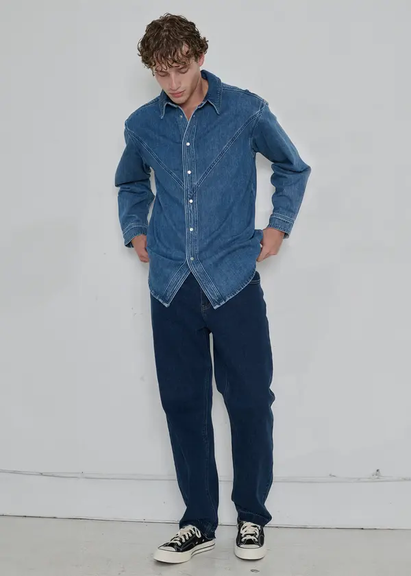 TT STUDIOS Usher Denim Shirt