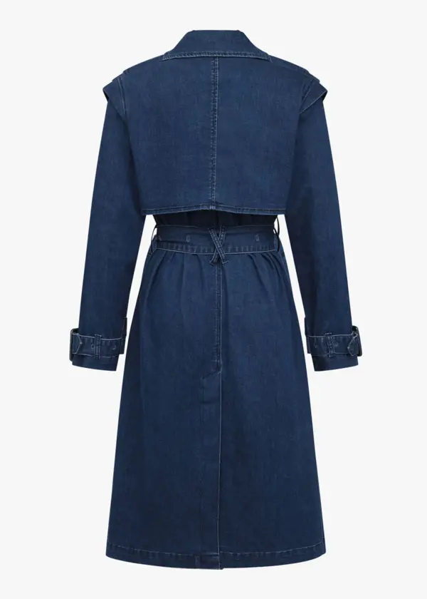 TT STUDIOS Denim Trench Coat