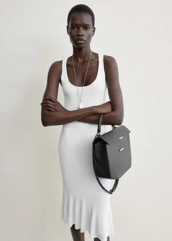 TOTEME Fluted Hem Dress