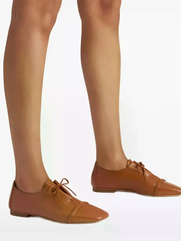 MALONE SOULIERS Jean Leather Loafers