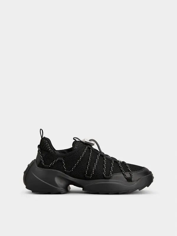 ROGER VIVIER Viv' Zag Embellished Sneakers