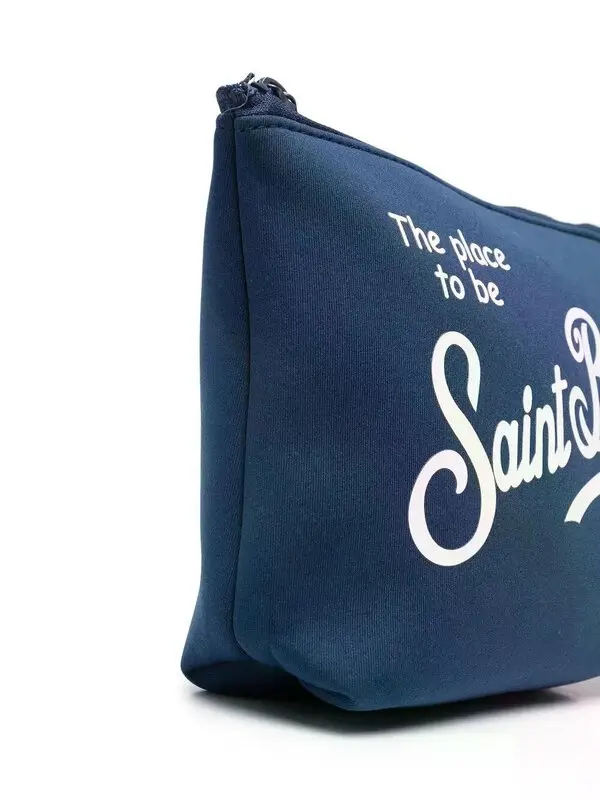 MC2 SAINT BARTH Logo Print Make-up Bag