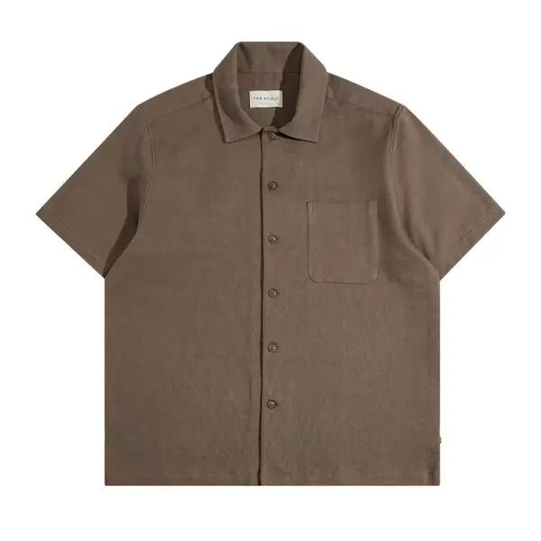 FAR AFIELD Busey Micro-dobby Shirt