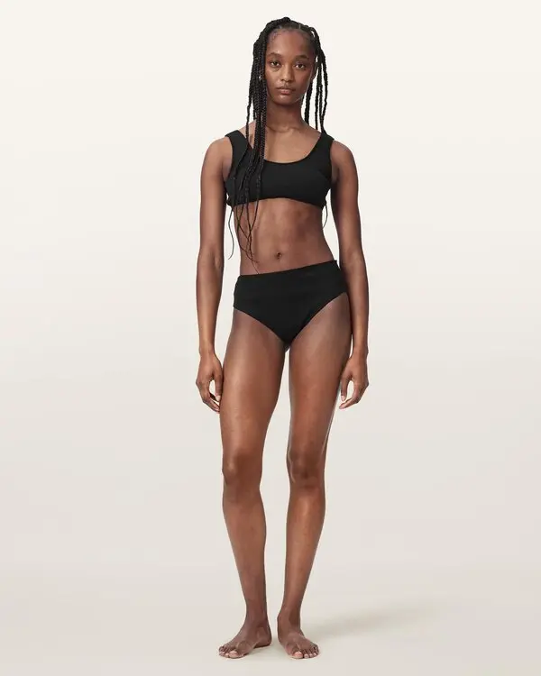ALLSAINTS Mylah Mid Rise Bodycon Shorts