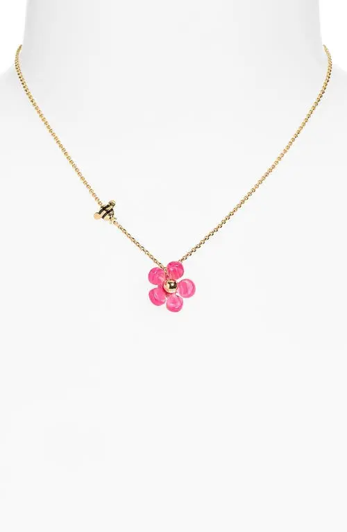 Kate Spade New York Summer Daze Flower Pendant Necklace