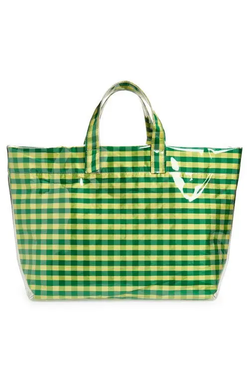 COMING OF AGE Gingham Tote