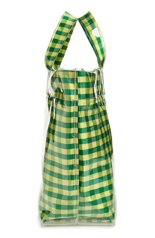 COMING OF AGE Gingham Tote