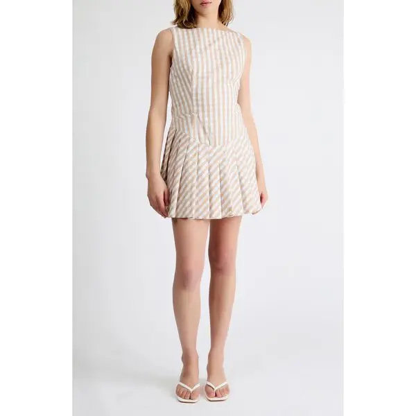 EXTRO & VERT Gingham Mini Dress