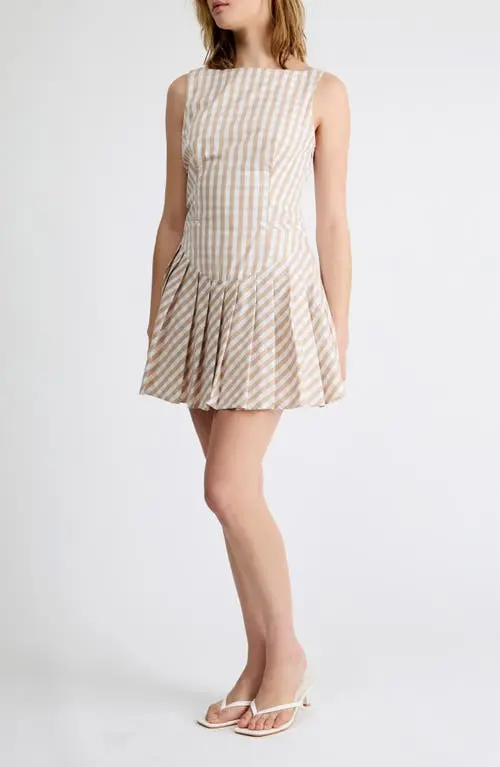 EXTRO & VERT Gingham Mini Dress