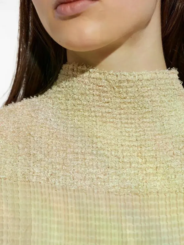 Issey Miyake Pleated Short-sleeve T-shirt