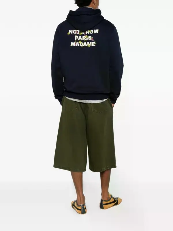 Drole De Monsieur Embroidered Hoodie
