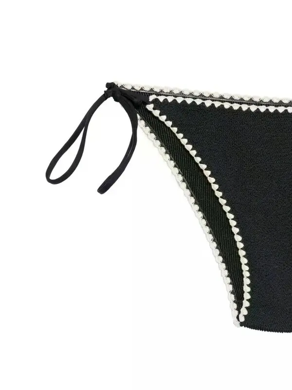 MC2 SAINT BARTH Crochet Trim Triangle Bikini