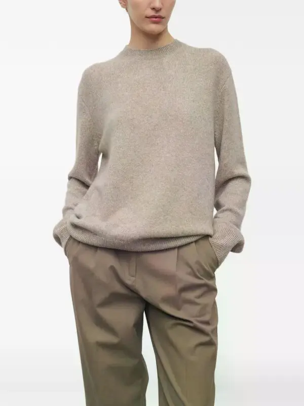 THE ROW Noval Long-sleeved Sweater - Neutrals