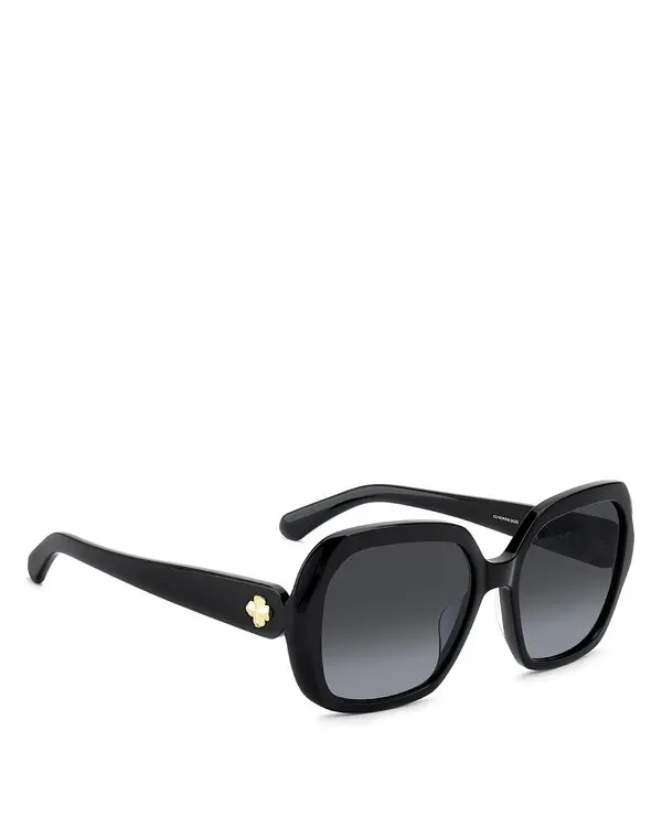 Kate Spade New York Noringa Square Sunglasses - Black