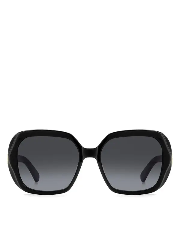 Kate Spade New York Noringa Square Sunglasses - Black
