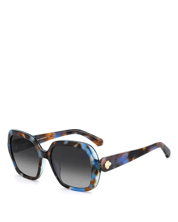 Kate Spade New York Noringa Square Sunglasses - Blue