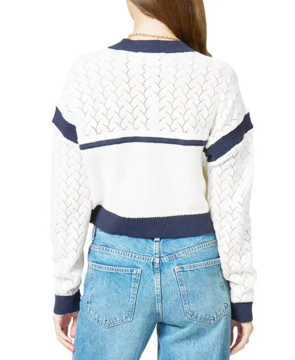 Central Park West Brooklyn Zip Up Sweater Bomber