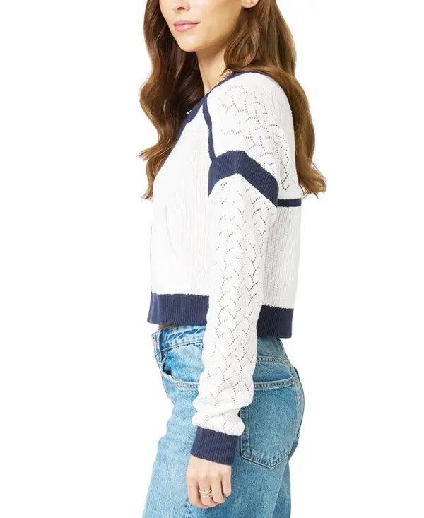 Central Park West Brooklyn Zip Up Sweater Bomber