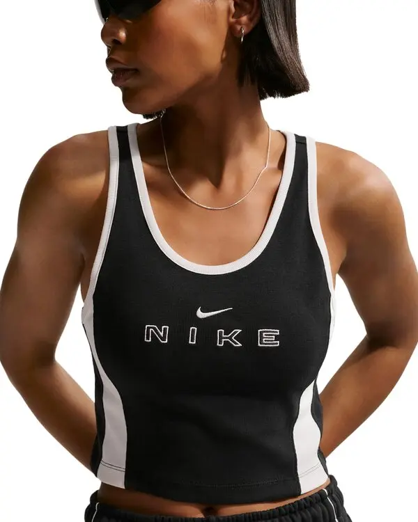 Nike Graphic Tank Top - Black/chalk