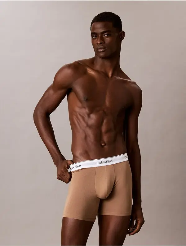 Calvin Klein Icon Cotton Stretch Boxer Brief - Soft Mocha