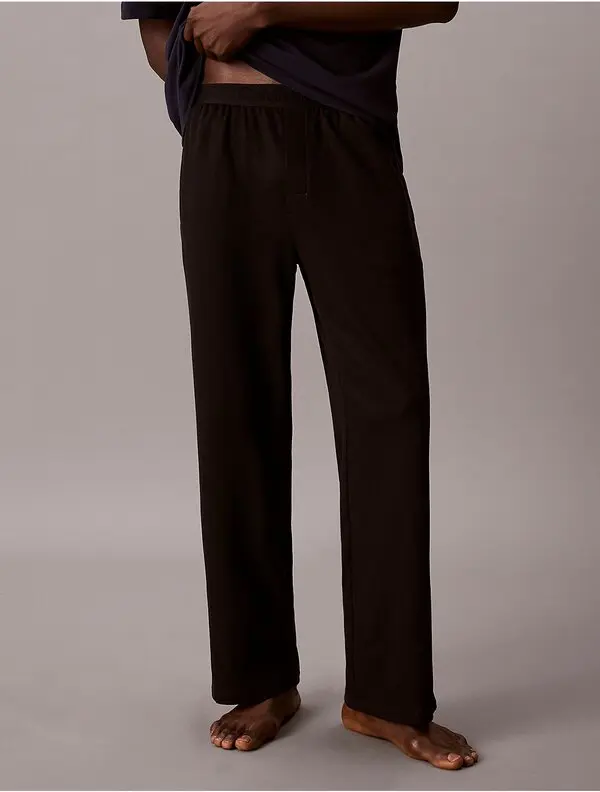 Calvin Klein Pique Sleep Pants - Black