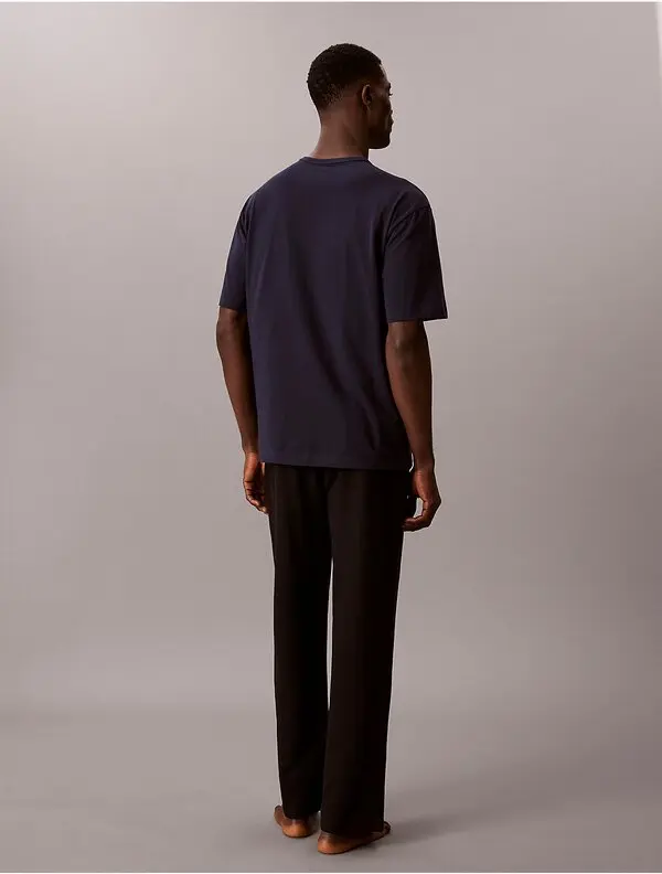Calvin Klein Pique Sleep Pants - Black