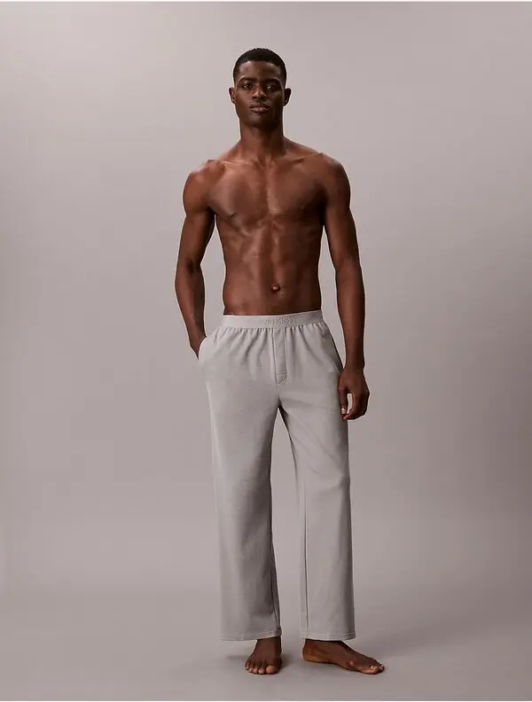 Calvin Klein Pique Sleep Pants - Wolf Grey