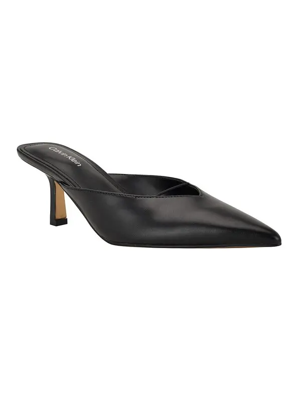 Calvin Klein Camilly Kitten Heel Mules - 003