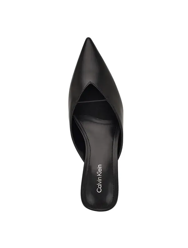 Calvin Klein Camilly Kitten Heel Mules - 003