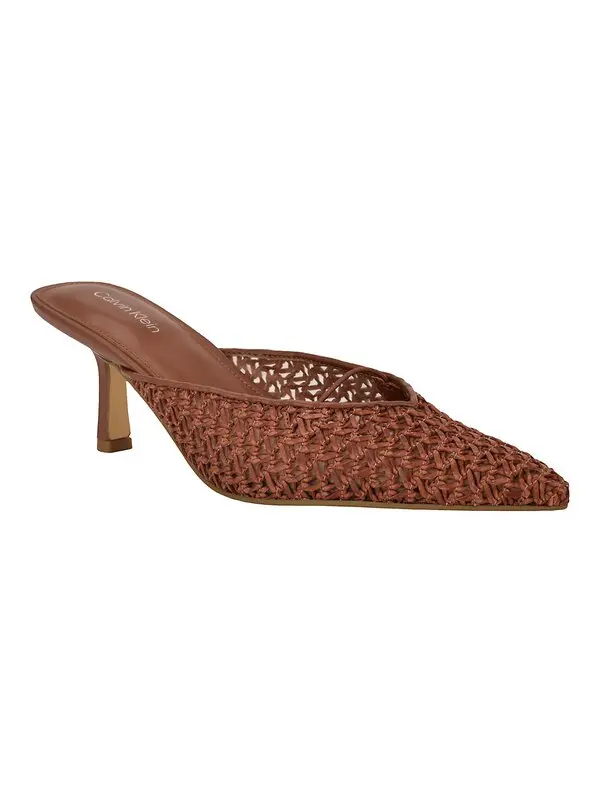 Calvin Klein Camilly Kitten Heel Mules - 121