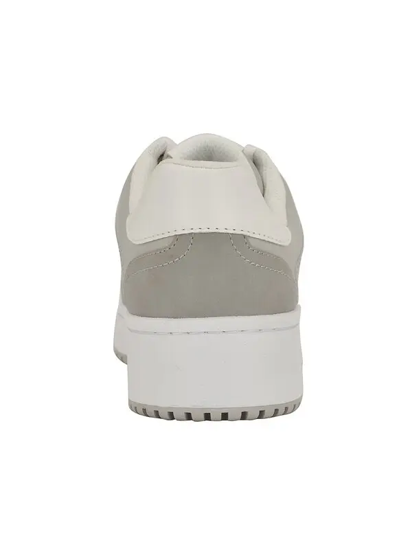 Calvin Klein Adryen Sneaker With Cushioned Sole And Logo Details - Light Grey