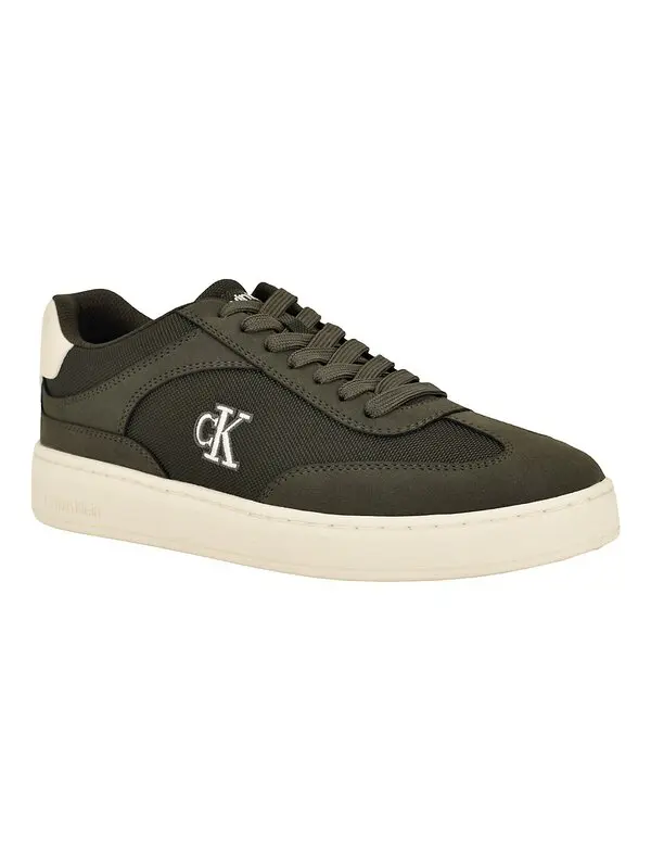 Calvin Klein Walcott Sneaker With Monogram Logo - Brown