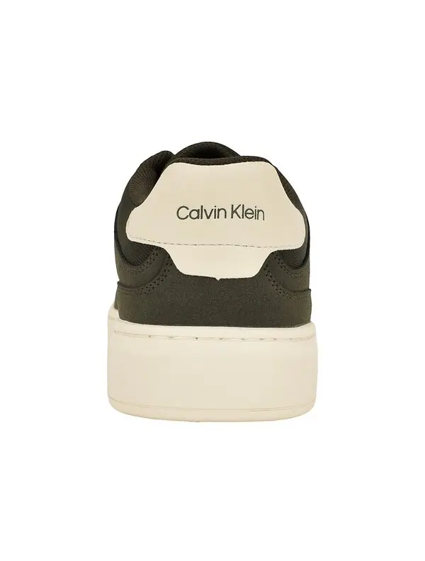 Calvin Klein Walcott Sneaker With Monogram Logo - Brown