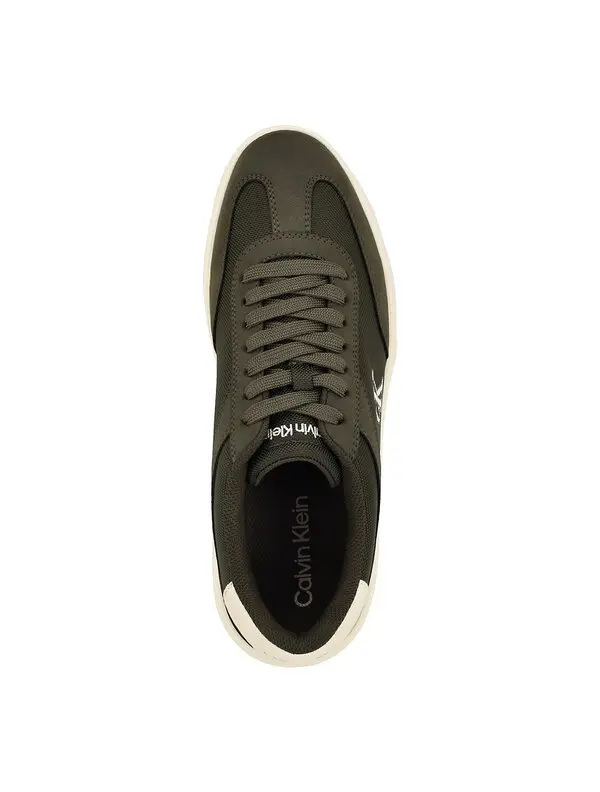 Calvin Klein Walcott Sneaker With Monogram Logo - Brown