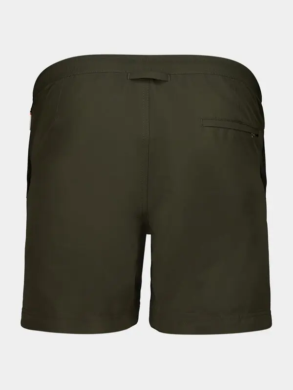 Orlebar Brown Bayleaf Bulldog Drawcord Swim Shorts - Green