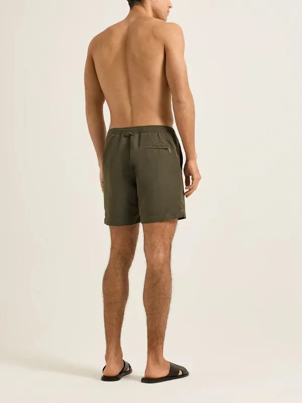 Orlebar Brown Bayleaf Bulldog Drawcord Swim Shorts - Green