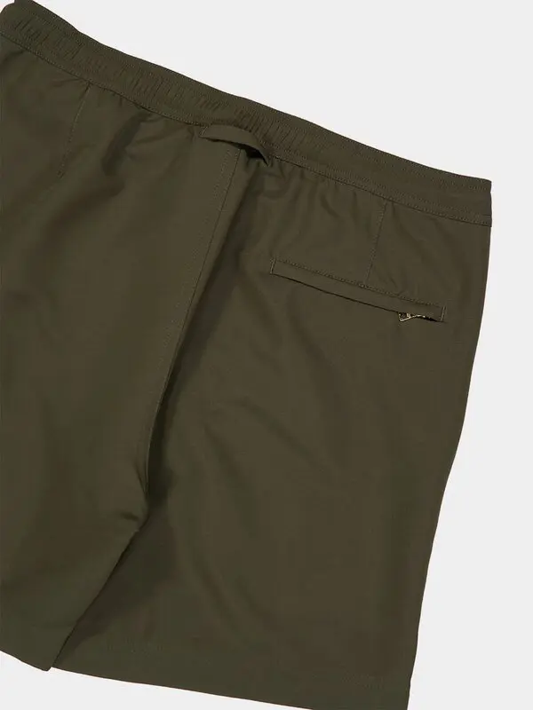 Orlebar Brown Bayleaf Bulldog Drawcord Swim Shorts - Green