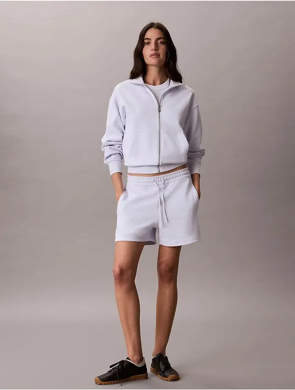 Calvin Klein Tape Terry Shorts - Lacey Lilac