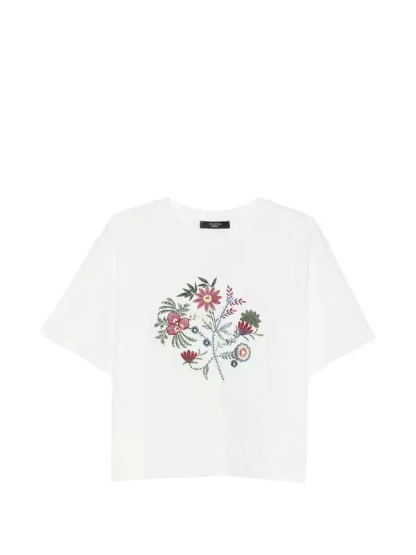 Max Mara Embroidered T-shirt